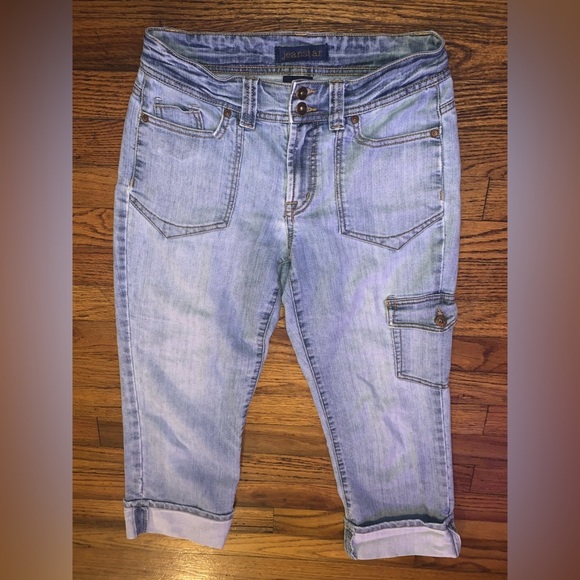 jeanstar | Pants & Jumpsuits | Jean Star Vintage Y2k Cuffed Cargo Capri ...